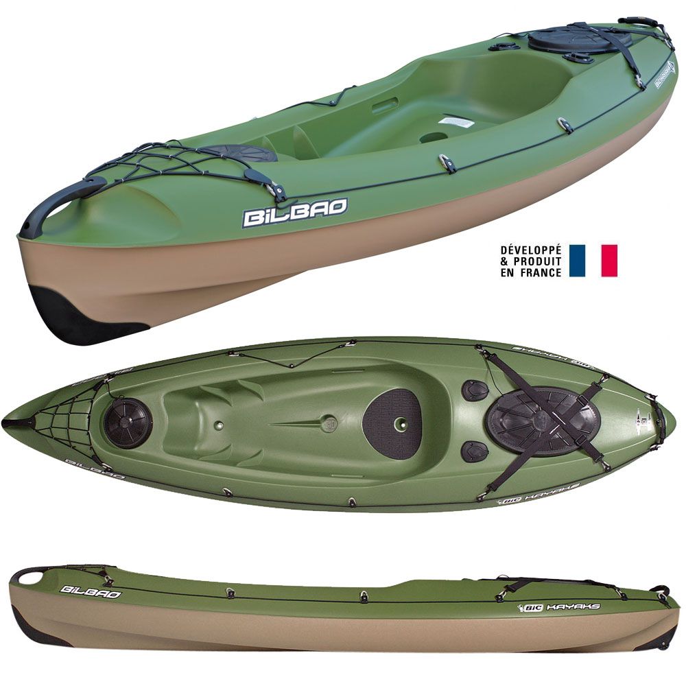 Kayak Bic-Sport Bilbao Fishing vert 2019